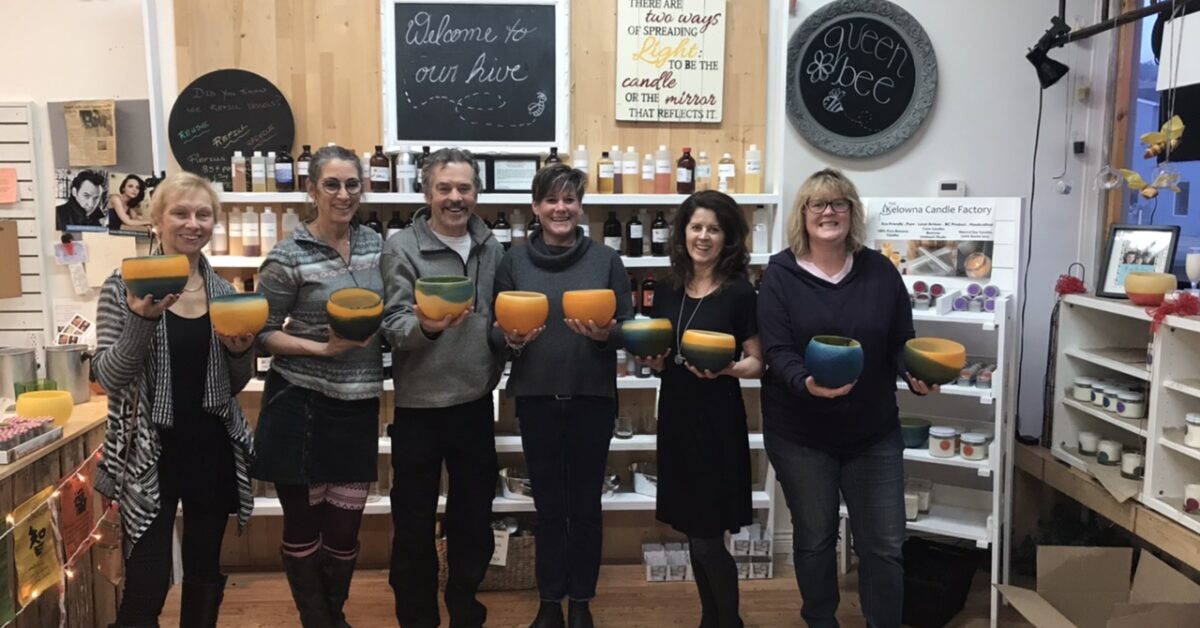 The Kelowna Candle Factory - Smile Cycle Tours
